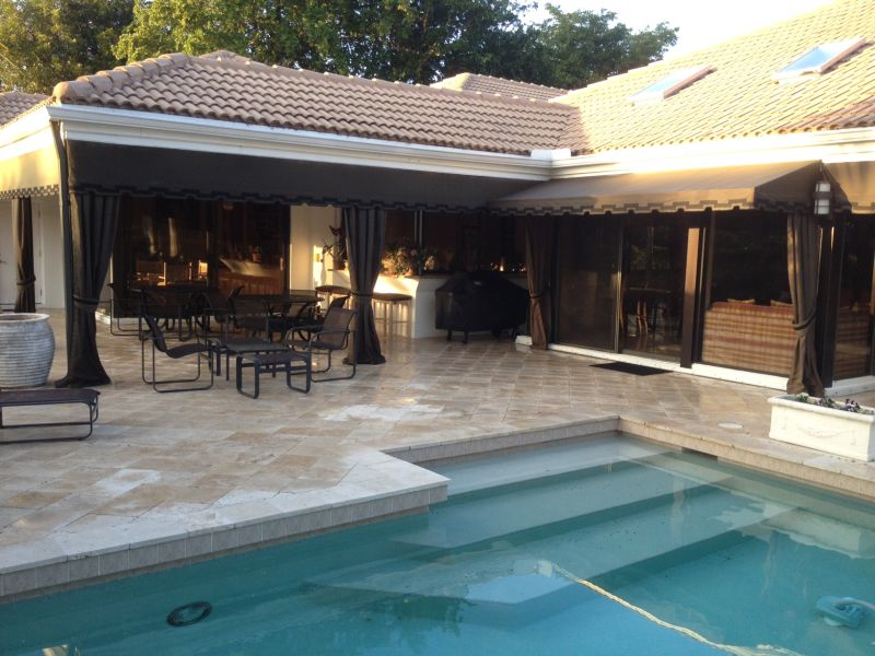Pool Area Awning Installation – Awning Contractors & Designers, Inc.